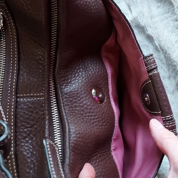 Coach | Bags | Coach Hamilton Pebbled Leather Hobo Euc | Poshmark